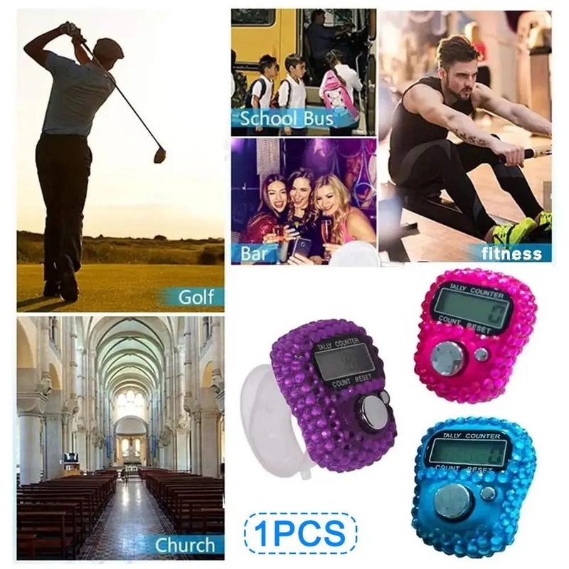 Portable LCD Screen Finger Counter Hand Held Digital Pitch Counter ...