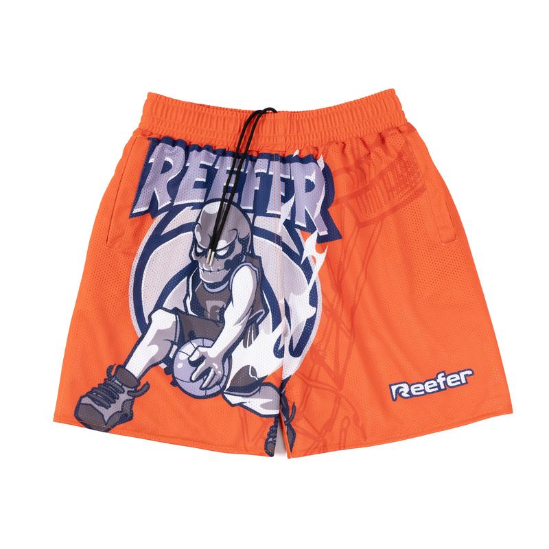 REEFER CLOTHING - SKULL PLAYING (SUBLI) MESH SHORTS - TikTok Shop ...