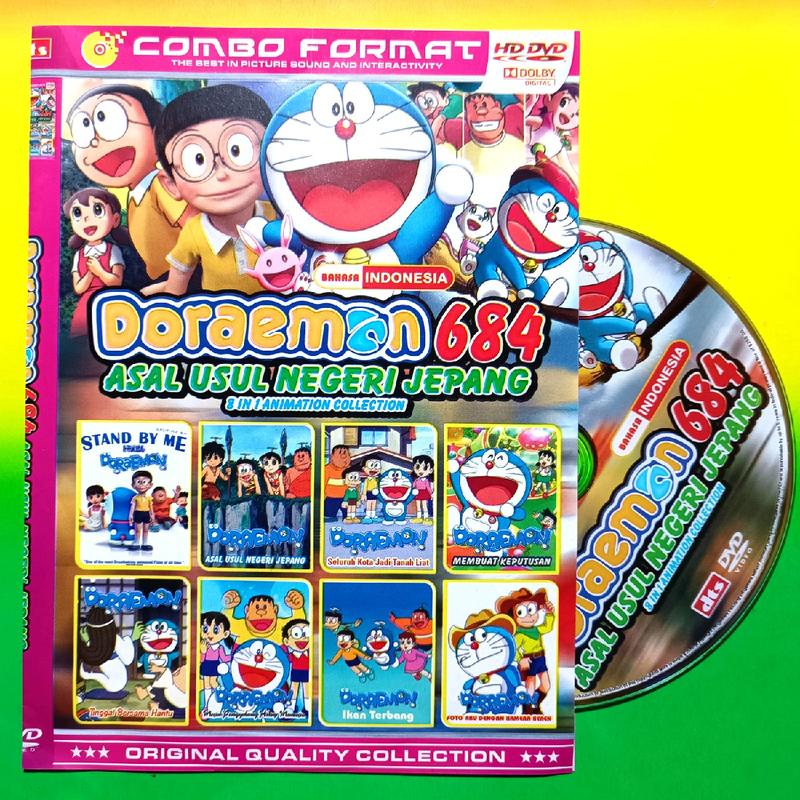 KASET KOLEKSI 8 FILM KARTUN ANAK DORAEMON VOLUME TERBARU 684. - Shop | Tokopedia