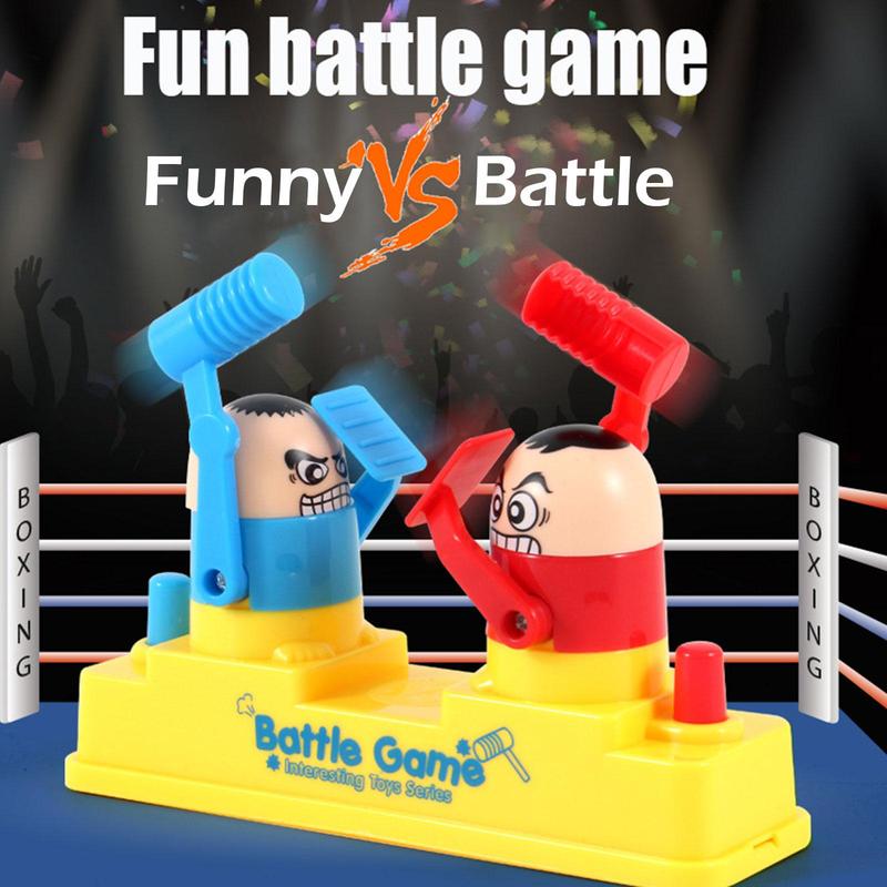 Board Game Toys For Children Knocking Head Villain Sparring Red ...