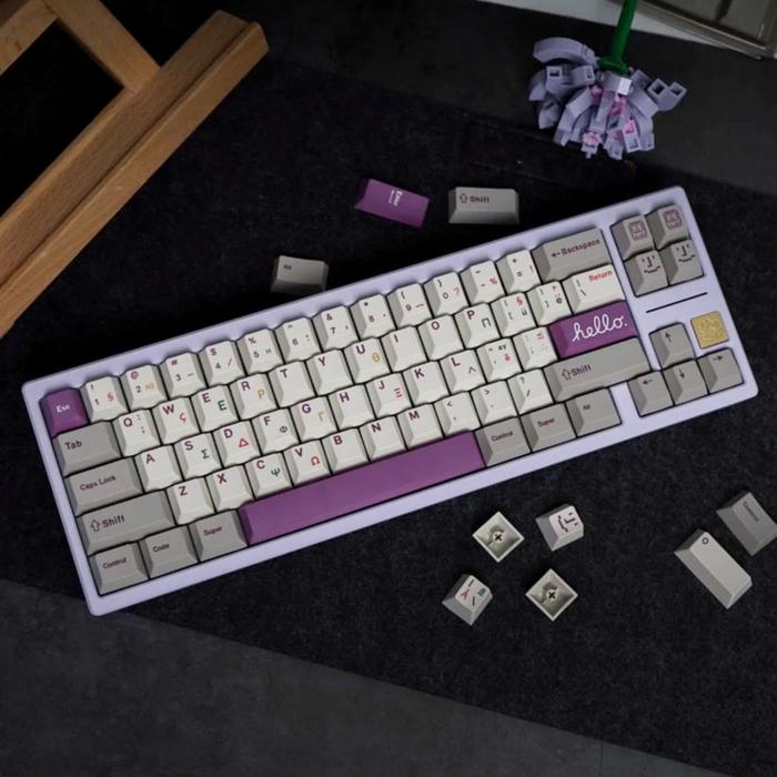 Jual Ancient greek Keycaps Yunani PBT Cherry Profile keycap set - Retro ...