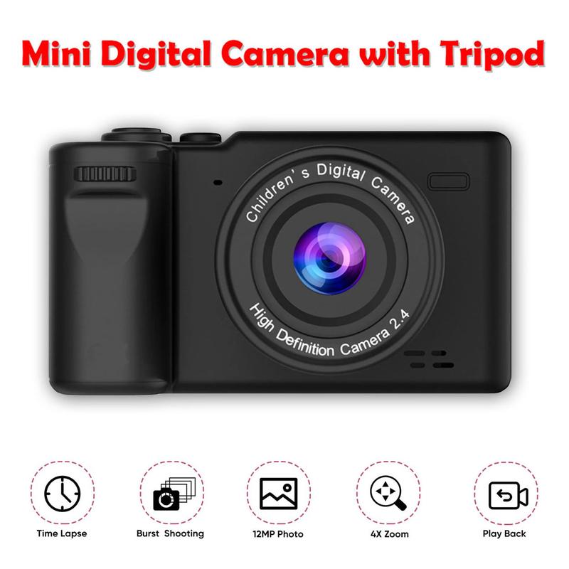 Mini Digital Camera 2.4 inch 8x Digital Zoom Recording Video - TikTok ...
