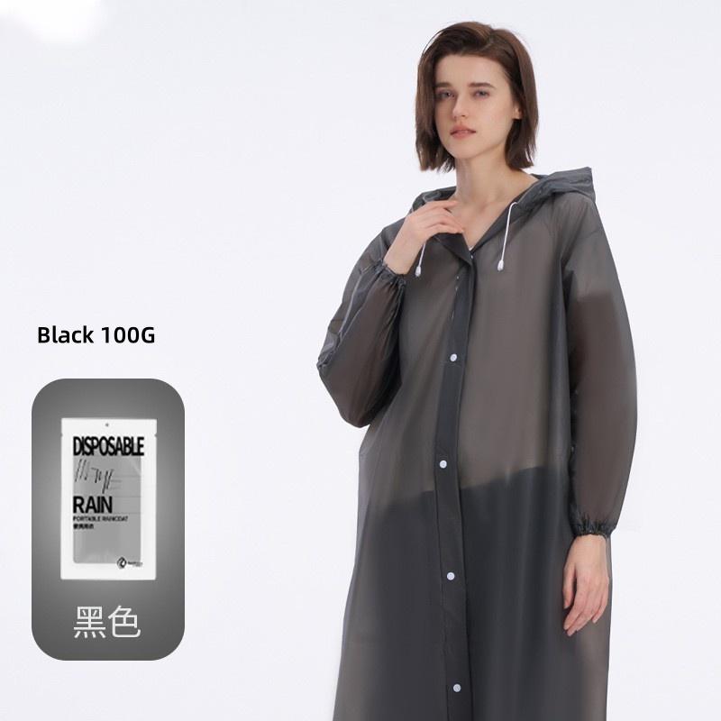Wholesale price disposable raincoat PEVA thickened transparent - TikTok ...