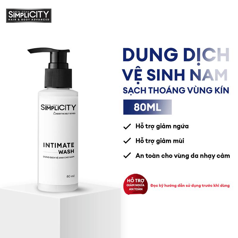 Dung dịch vệ sinh nam Men Stay Simplicity Intimate Wash 80ml - TikTok ...