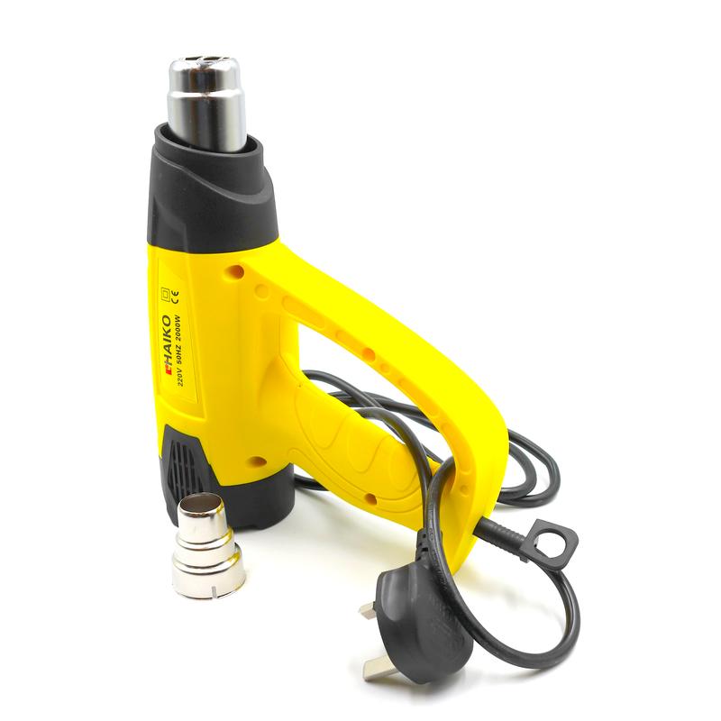 Heat Gun Hot Air Blower Heat Adjustable Two Fan Speed 2000watt - TikTok ...