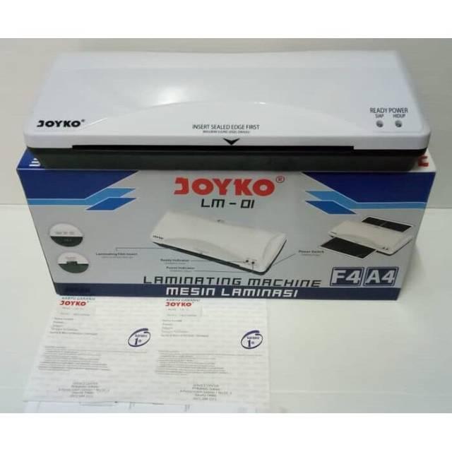 MESIN LAMINATING JOYKO LM01 SIZE A4 & F4 - LAMINATOR LOW WAT - Shop ...