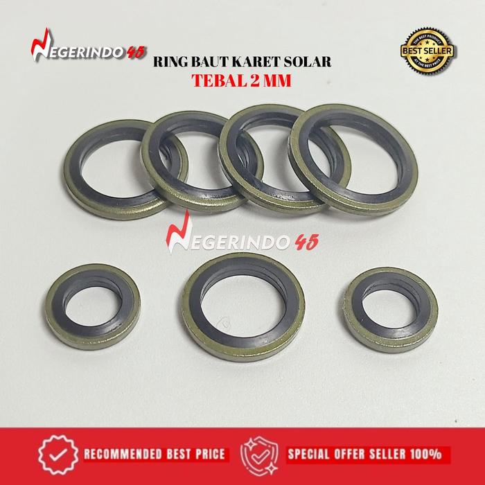 Jual IPW RING BAUT SOLAR 8 10 12 14 16 18 20 22MM WASHER SEAL RING ...