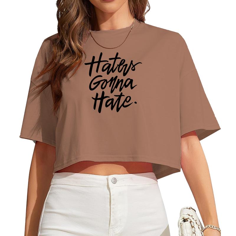 HATERS GONNA HATE Design by EJ CLOTHING - TRENDY WOMENS SEMI - TikTok ...
