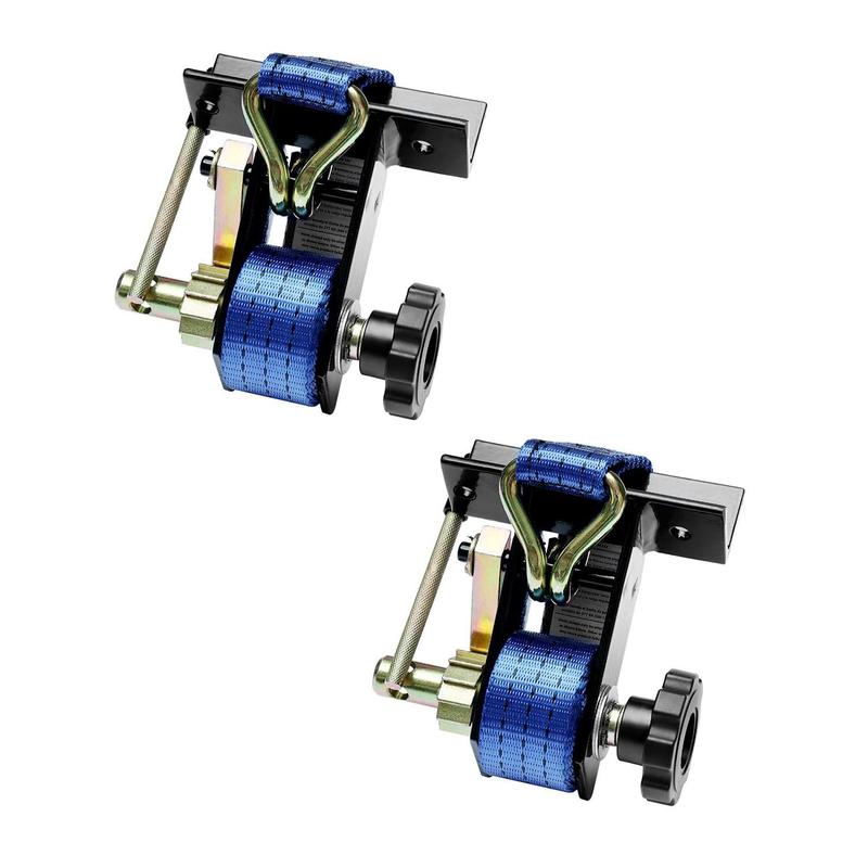 Ladder Rack Straps W/j-hook (2pcs) 1.4" Black Square Tube Mount 1.5 ...