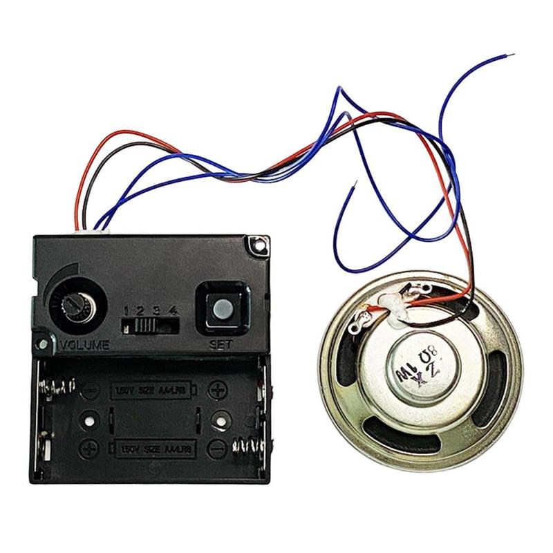 Music Chime Box with Horn Melody Mechanism Clock Set Repair Tool ...