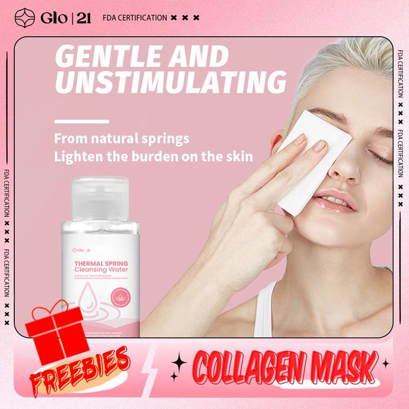 （Surprise gift) GLO21 Thermal Spring Cleansing Water Sensitive - TikTok ...
