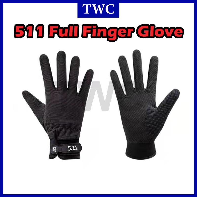 TWC 511 Full Finger Glove Tactical Series Glove Anti-Slide Fitness ...
