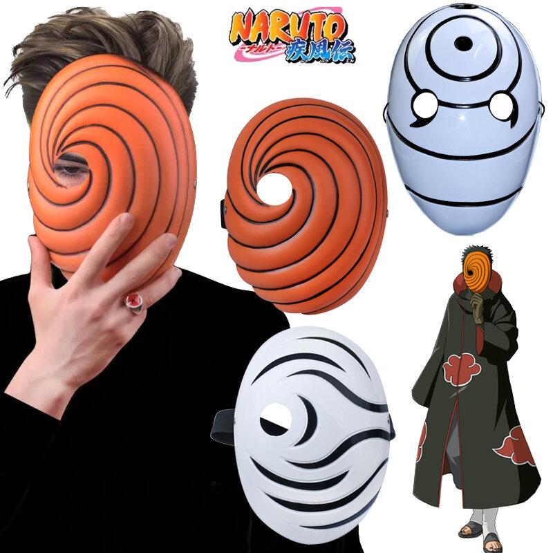Topeng Cosplay, Anime Naruto Uchiha Obito, Topeng Plastik Uchiha ...