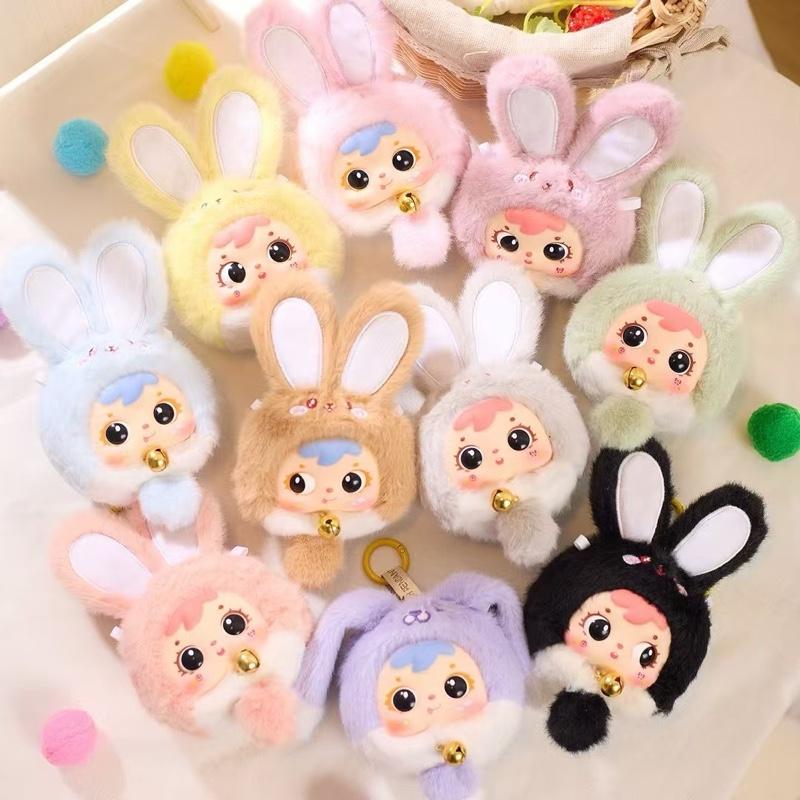 (พร้อมส่งจากไทย) Samuel Mini Lucky Rabbit พวงกุญแจน่ารัก กระต่ายตากลิ้ง ...