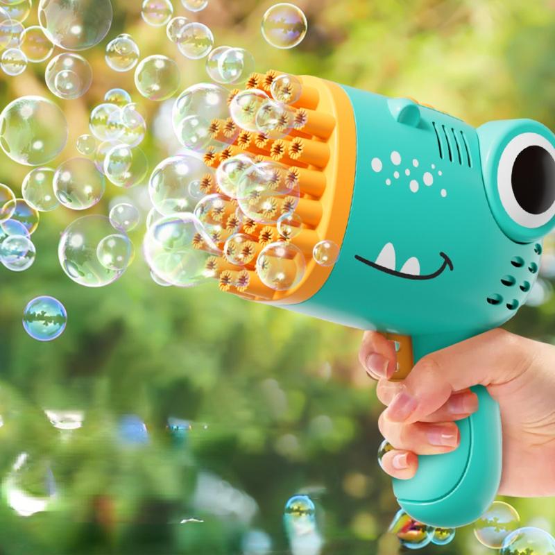40-hole Dinosaur Bubble Machine Hand-held Furui Automatic Bubble ...