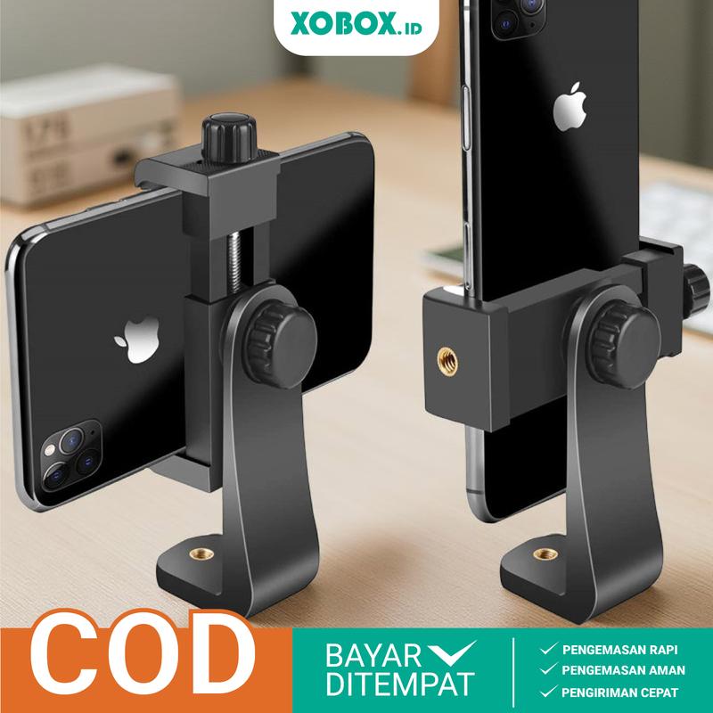 Holder U Handphone Fleksibel 360° Rotatable Vertikal & Horizontal ...