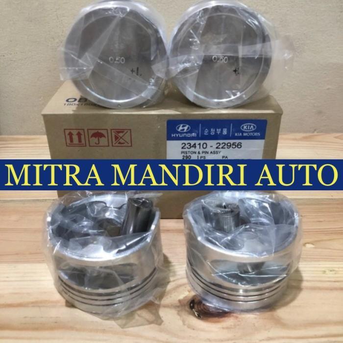 Jual PISTON ASSY PISTON SEHER HYUNDAI ACCENT AVEGA VERNA HIGH QUALITY ...