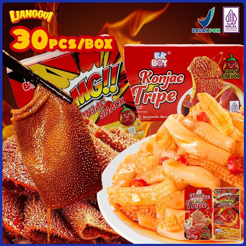 【HALAL】LIANGGUI KONJAC TRIPE KONJAC SNACK SPICY Cocok untuk Piknik Luar ...