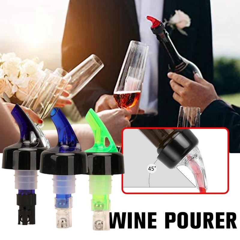 20/30ml Measured Pourer Whisky Liquor Wine Pour Free Flow Spout ...