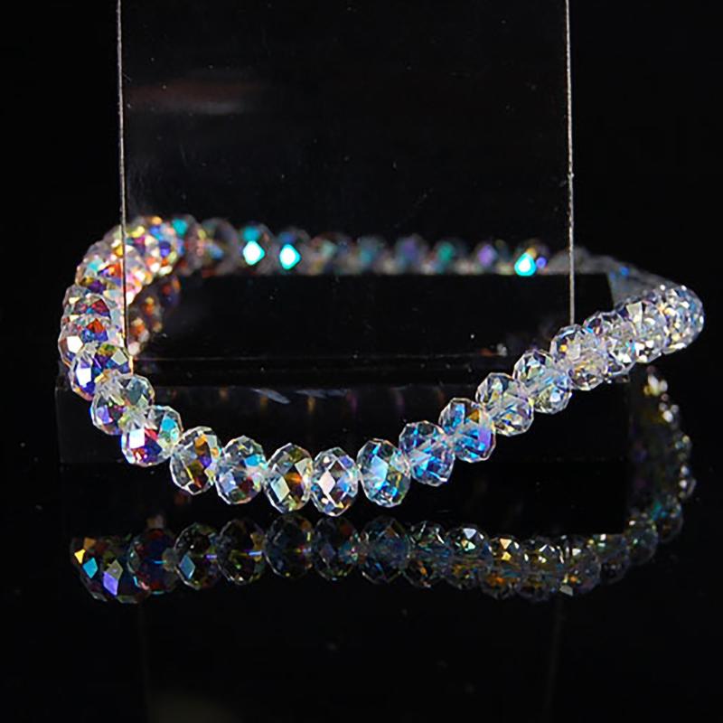 BCS - Gelang dengan manik kristal palsu untuk wanita, berkilat ...