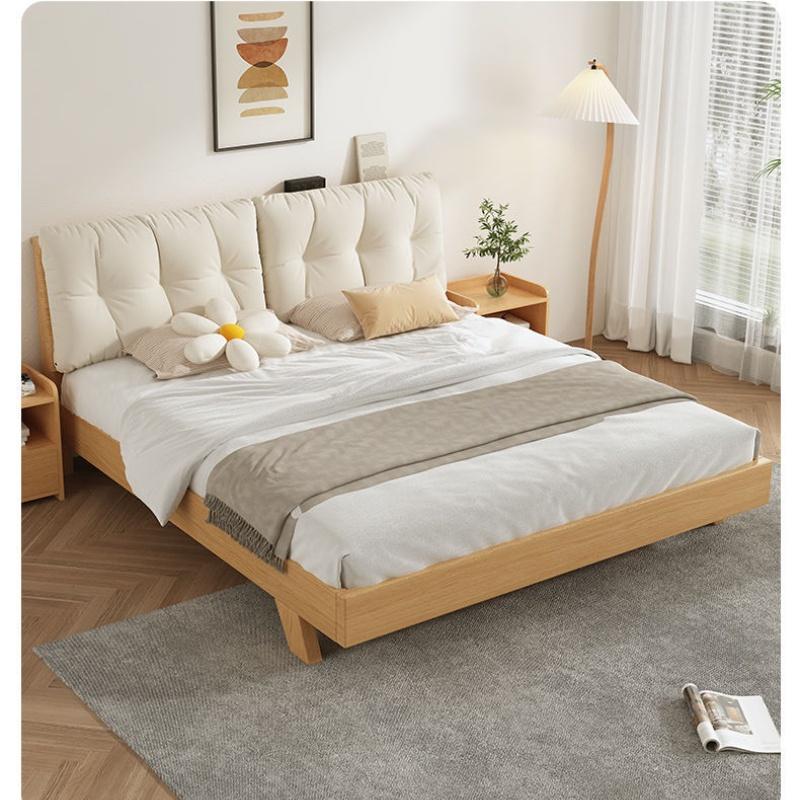 All Solid Wood Bed 2m 1.62m Double Bed Single Bed Owner Bed - TikTok ...