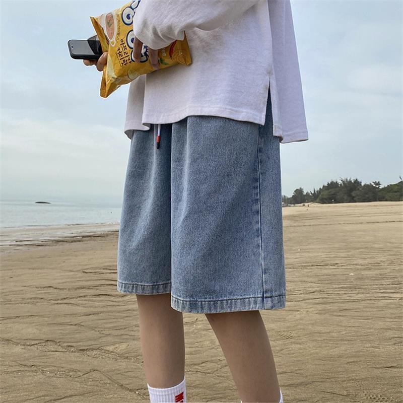 Guangzhou Xintang Denim Shorts Men's Summer Thin Outer Wear Sports ...
