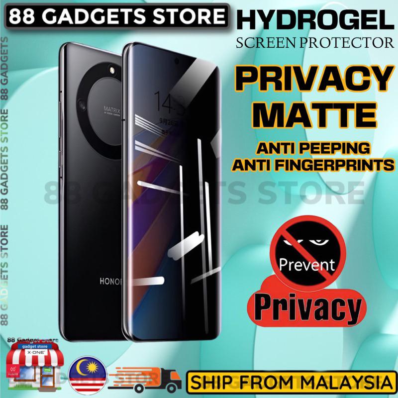 Hydrogel Privacy Matte Screen Protector for Honor X9d 5G / X7d / X7c ...
