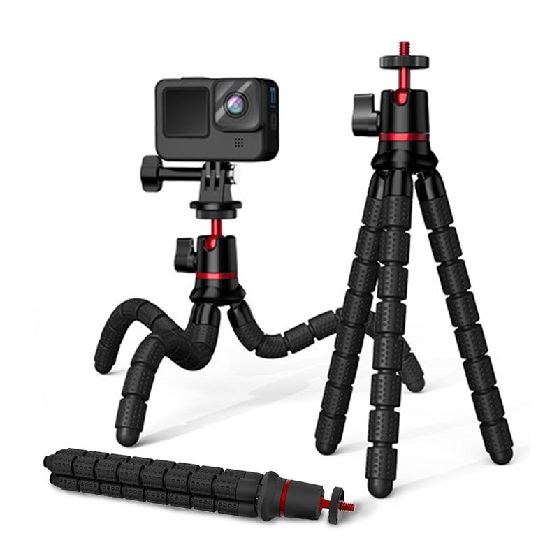Portable Camera Octopus Tripod for Summer Gift, Mini Flexible Camera ...