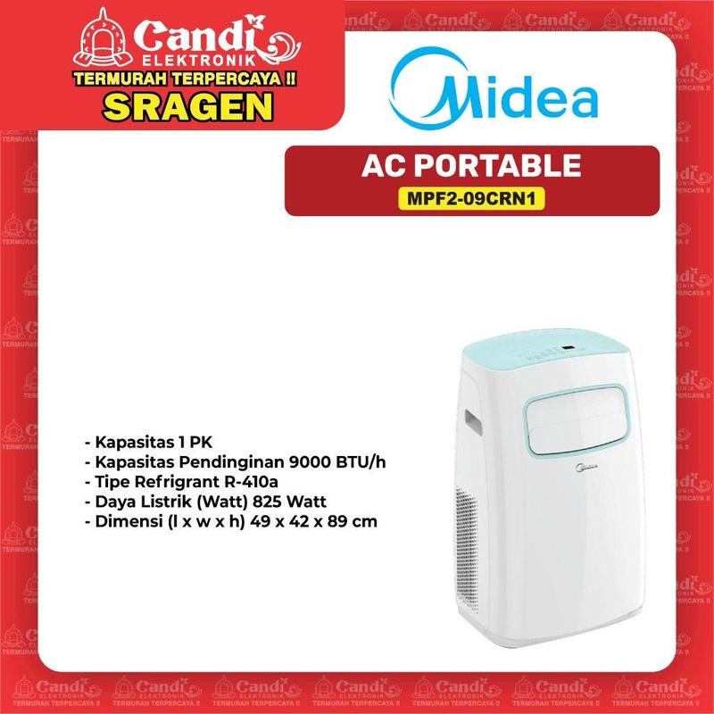 MIDEA AC PORTABLE 1 PK - MPF2-09CRN1 - Shop | Tokopedia