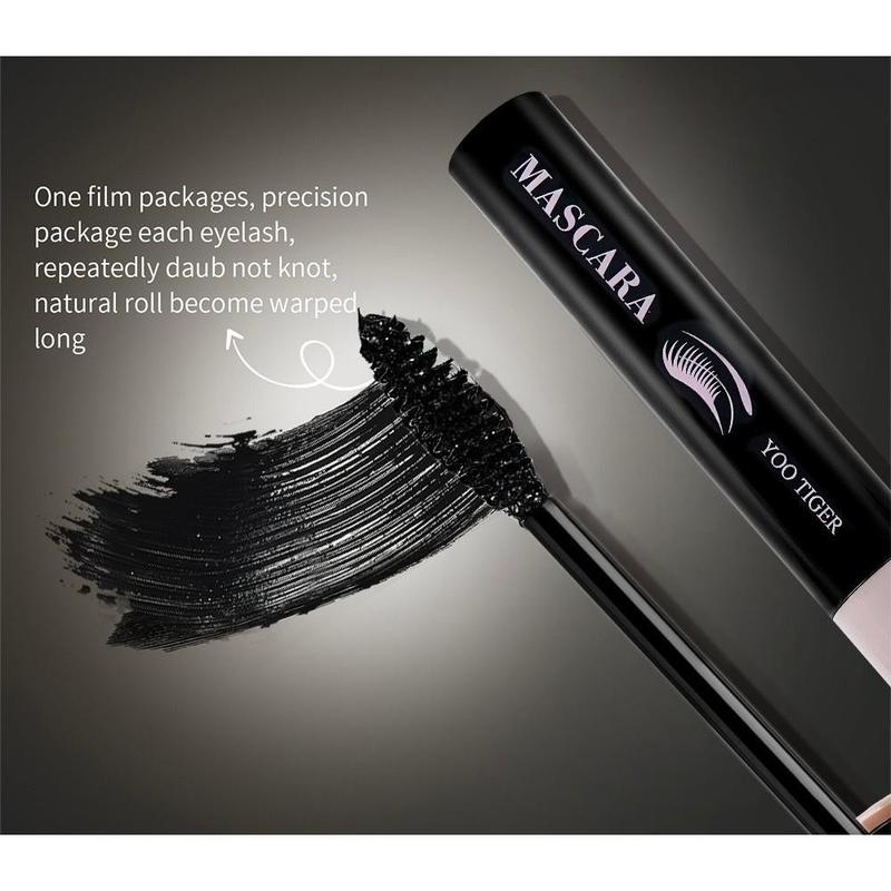 YOO TIGER Maskara Black Pink Waterproof Tahan Lama Tahan Air Lentik ...