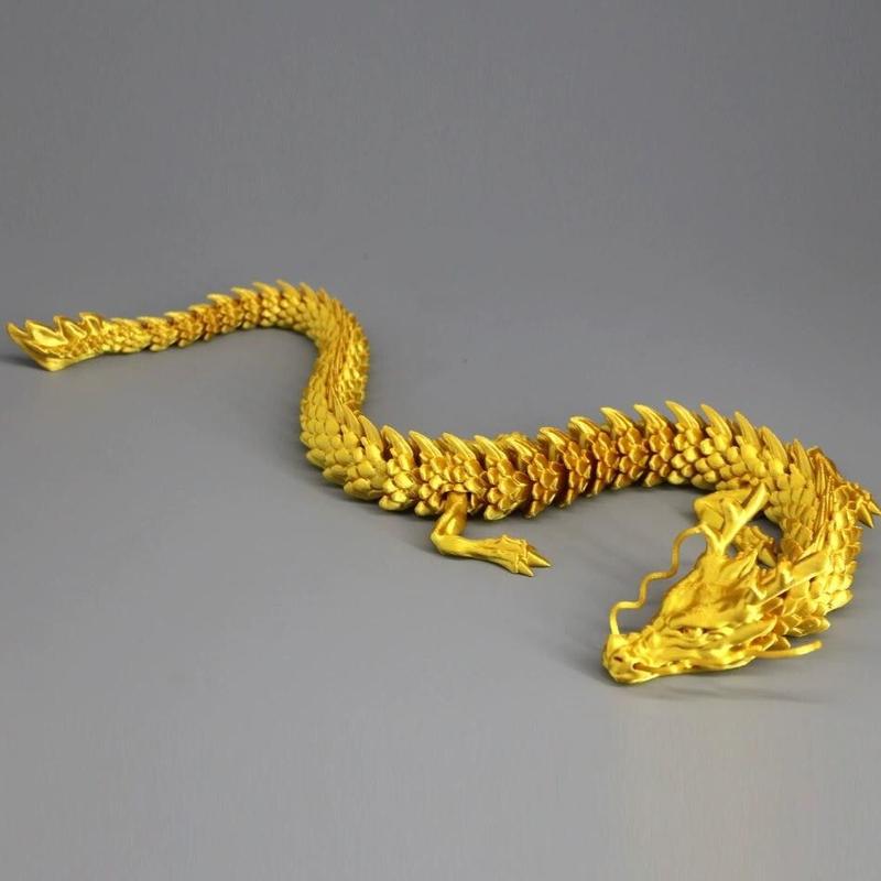 3D Printed Conjoined Ornaments Movable Cartoon Creative Dragon - TikTok ...