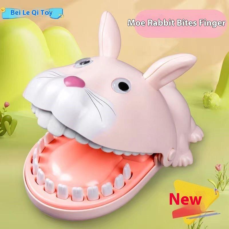 Cute Adorable Bites Finger Rabbit Creative Prank Stress Relief - TikTok ...