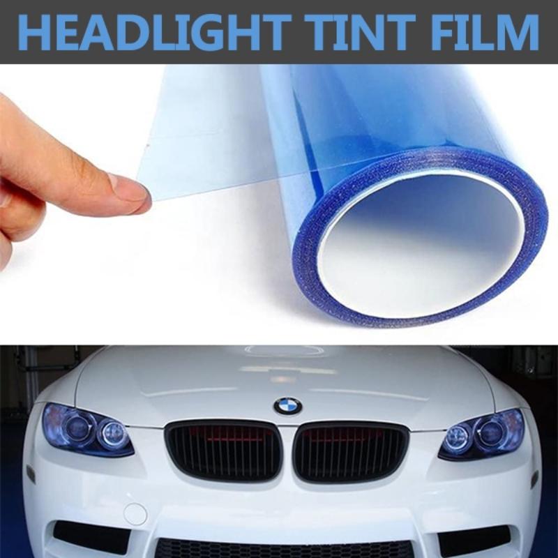 [30x120cm*2] Light Blue Headlight, Tail Lights, Fog Lights Tint ...