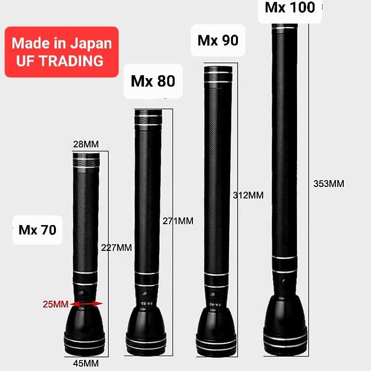 Japan Torch Light All Size Ready Stock (100% real photos ) Fast Charger ...