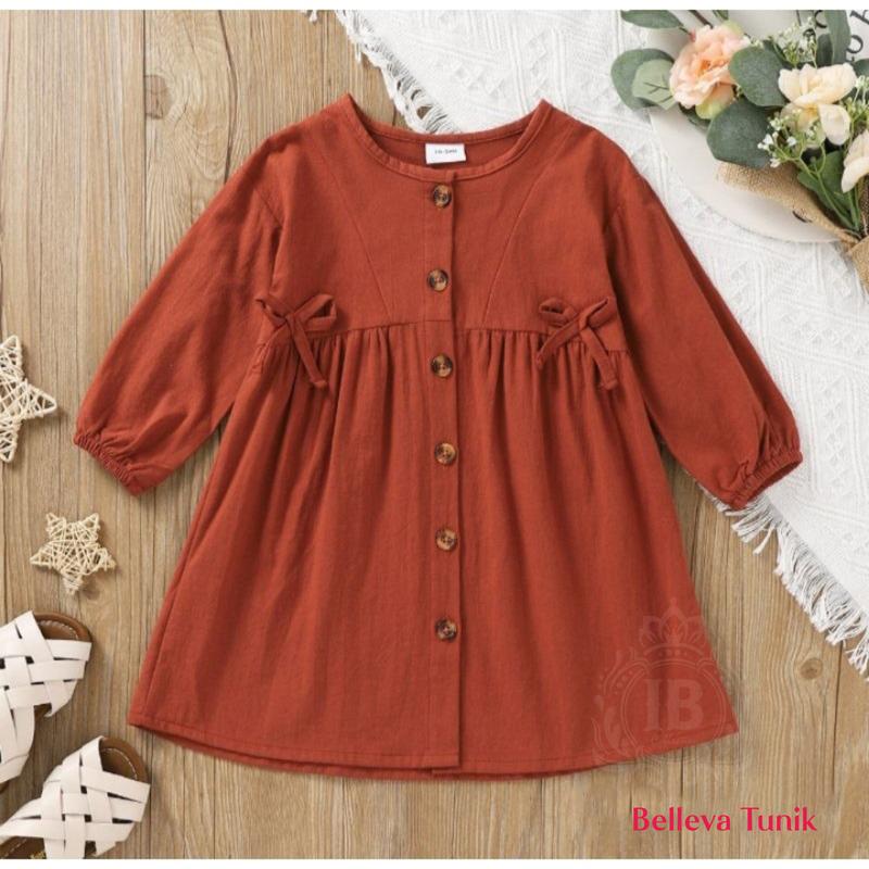 Belleva Tunik Midi Dress Anak Perempuan 1-6 Tahun - Dress Terbaru ...