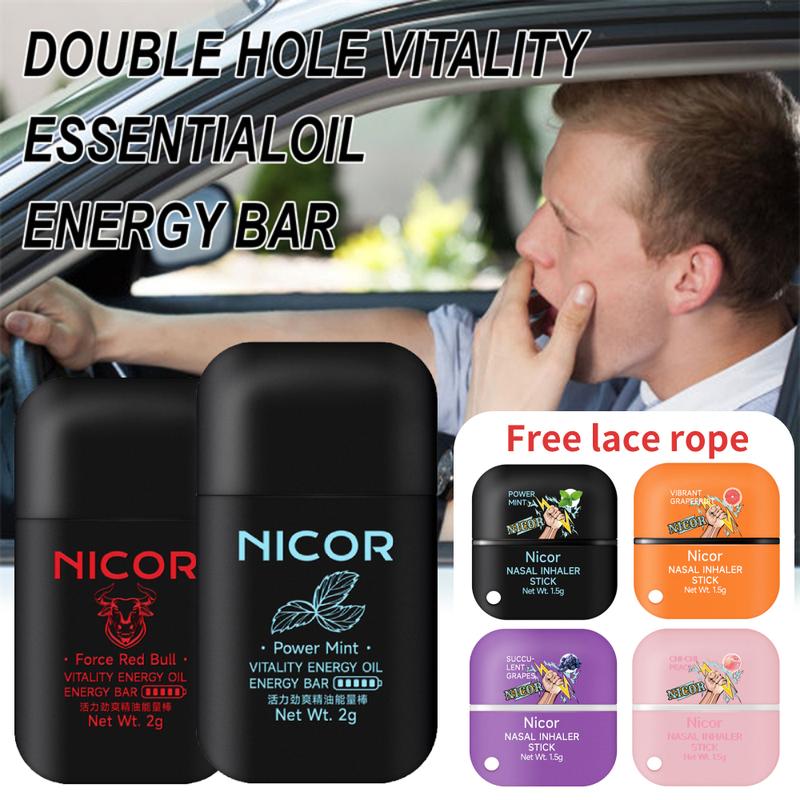 Nicor Nasal Inhalers with lace Double HoleEnergy Refreshing Stick ...