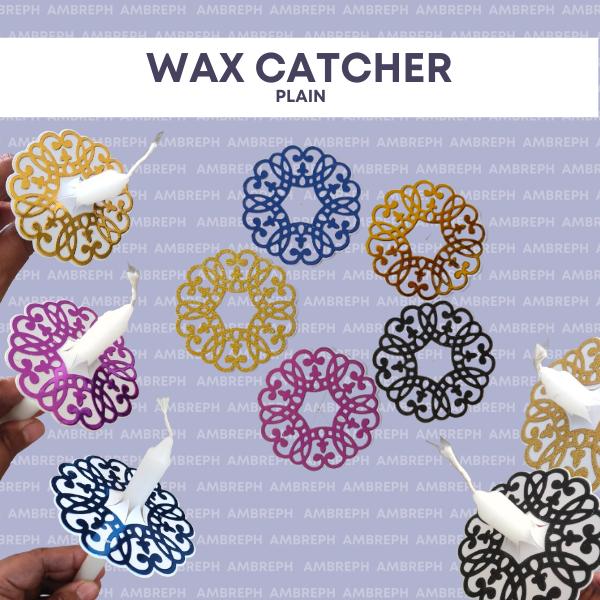 AMBREPH: PLAIN WAX CATCHER l BAPTISM WEDDING HOUSEWARMING MINIMALIST ...
