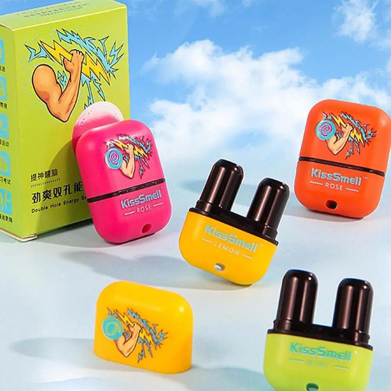 Mint Double Hole Nasal Inhaler Sleep Fatigue Treatment Rhinitis ...