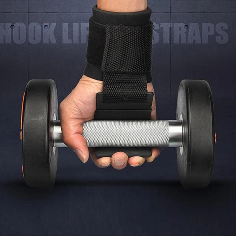 1 PC/Pair Fitness Hook Training Pull-up Weight Lifting Grip Hook ...