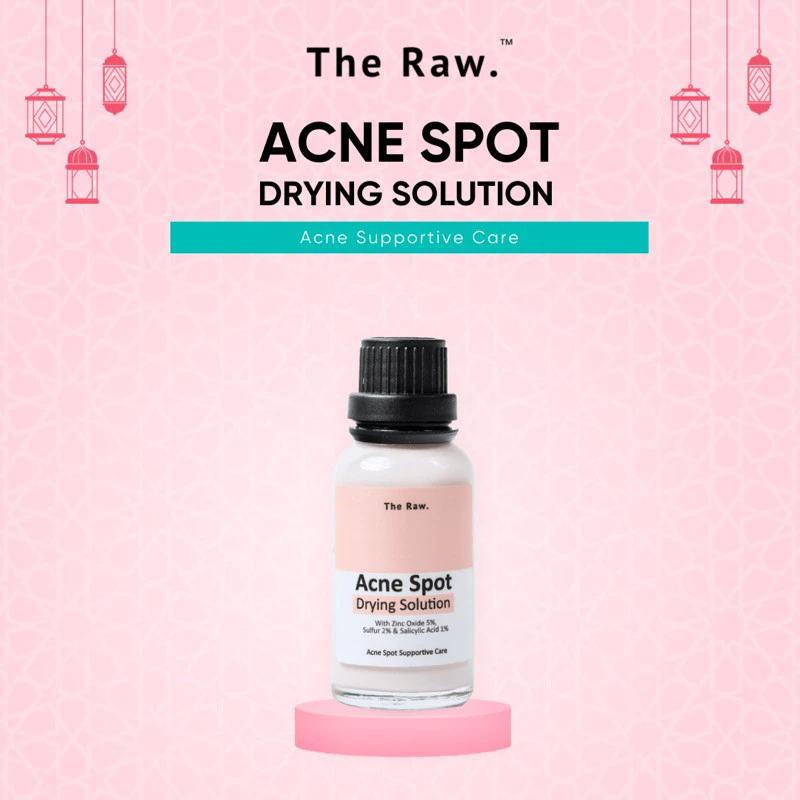 The Raw. Acne Spot Drying Solution Skincare Treatment - TikTok Shop ...