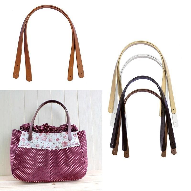 Tali gantian PU untuk beg bahu, 2 keping, DIY, pemegang beg tangan ...