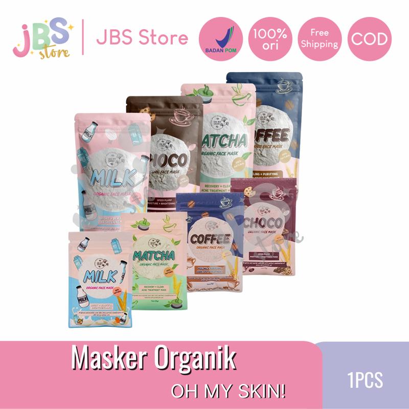 [JBS STORE] Oh My Skin! Masker Organik BPOM AlL Variant - Shop | Tokopedia