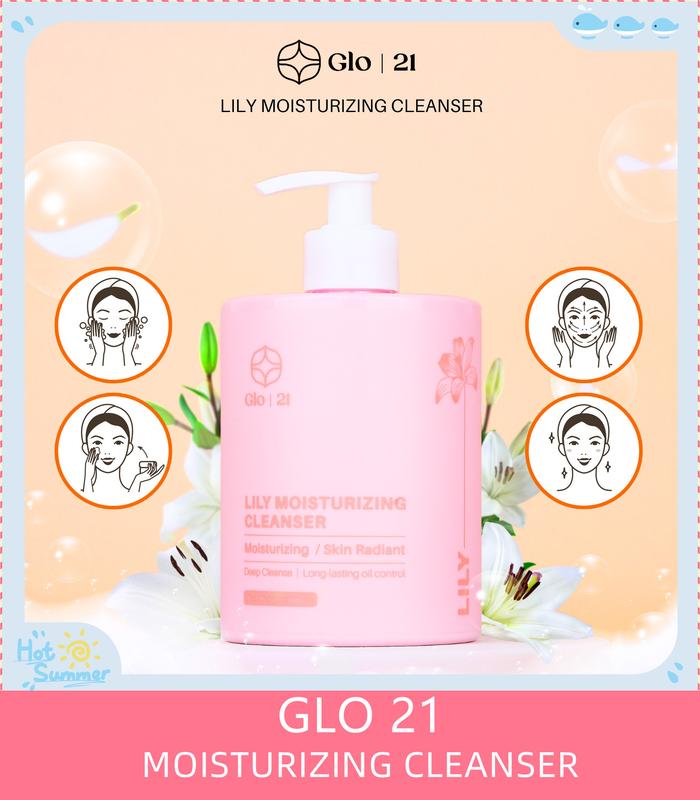 GLO21 Oil-control facial cleanser, cleanses, removes grease and ...