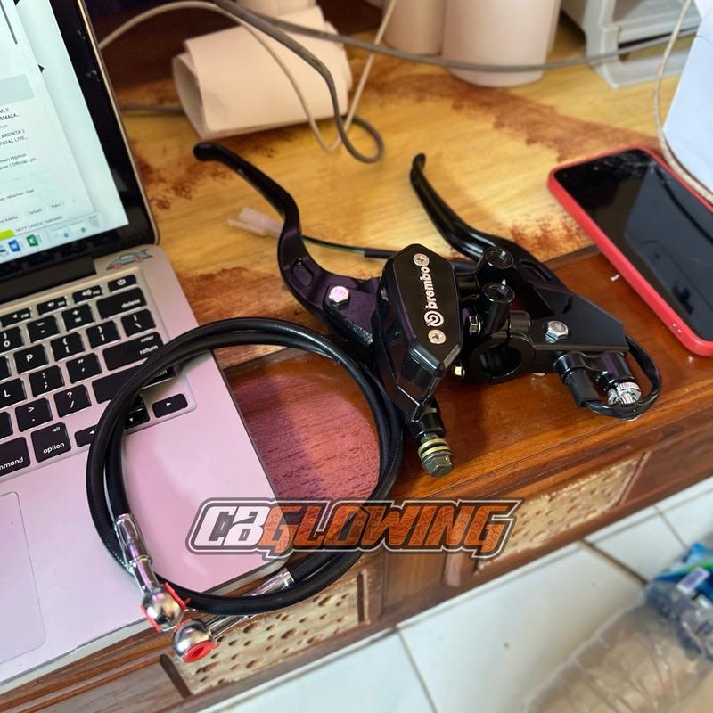 (BISA COD) MASTER REM OVAL SET SELANG 95CM MODEL E2 E3 SET HANDLE ...