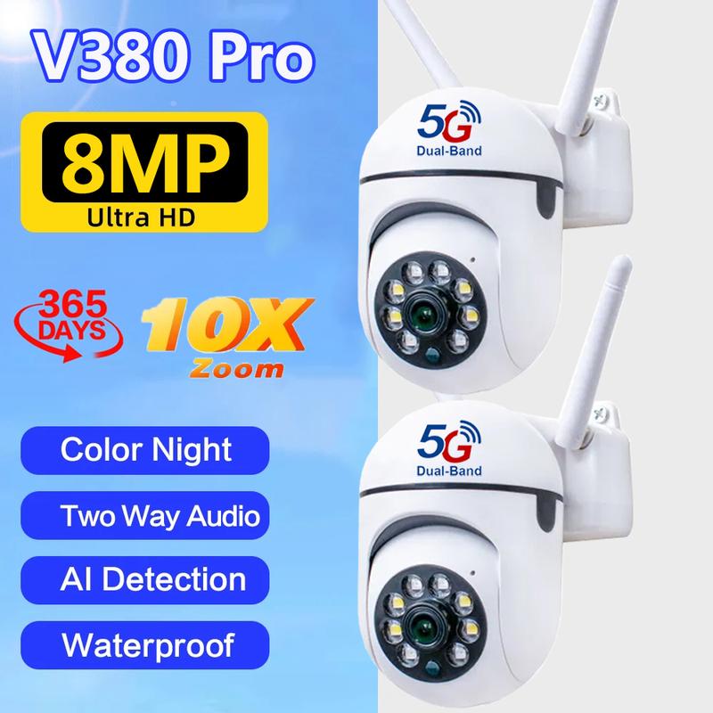 BUY 1 TAKE 1 V380 Pro 5G 8MP Outdoor CCTV Camera wifi connec - TikTok ...