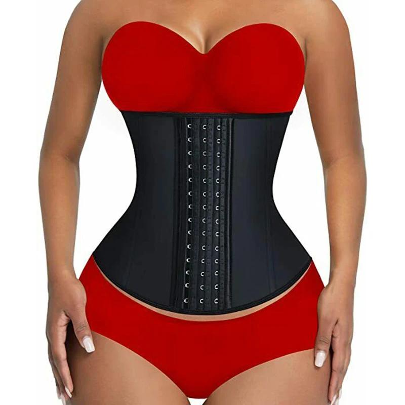 outfits Fajas Colombians Latex Waist Trainer Cincher Long Torso Body Shapewear Women Slimming ...