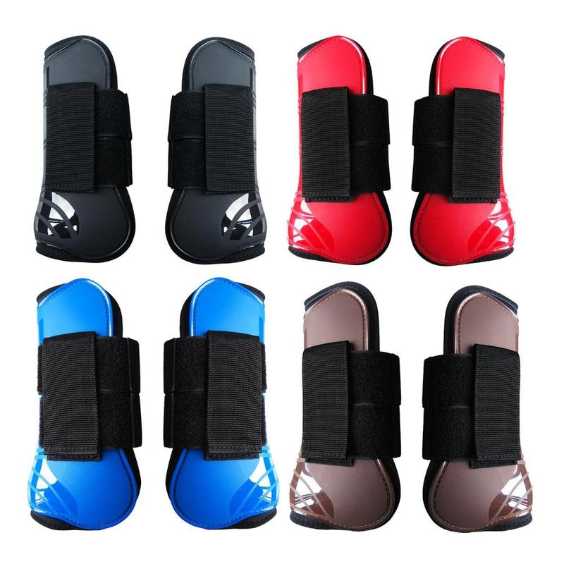 2 Pieces Horse Riding Shock Absorbing Show Jumping Leg Protection ...