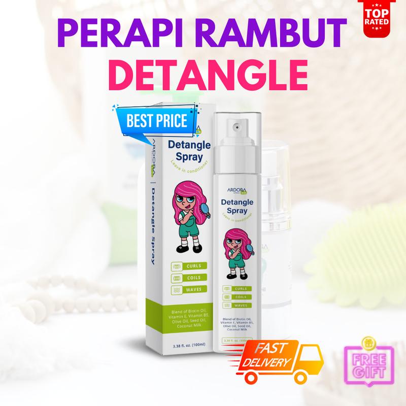 ARDORA DETANGLE SPRAY LEAVE IN CONDITIONER Hair Haircare Coconut ...