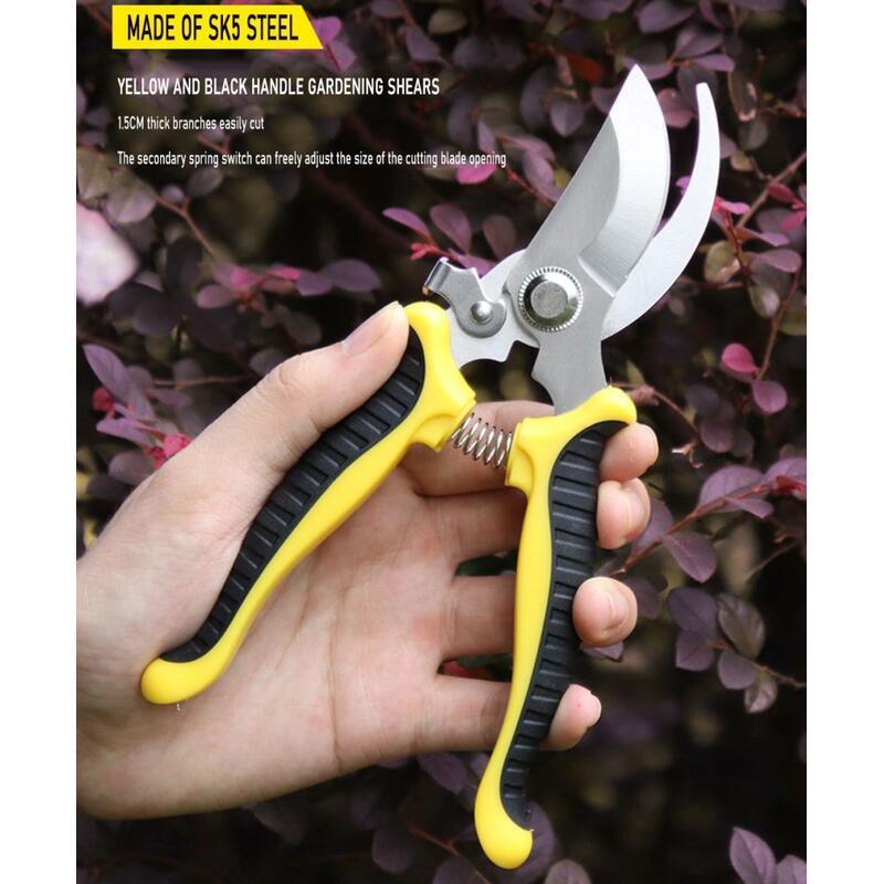 Gardening Pruning Shears High Carbon Steel Garden Scissor Scissors ...