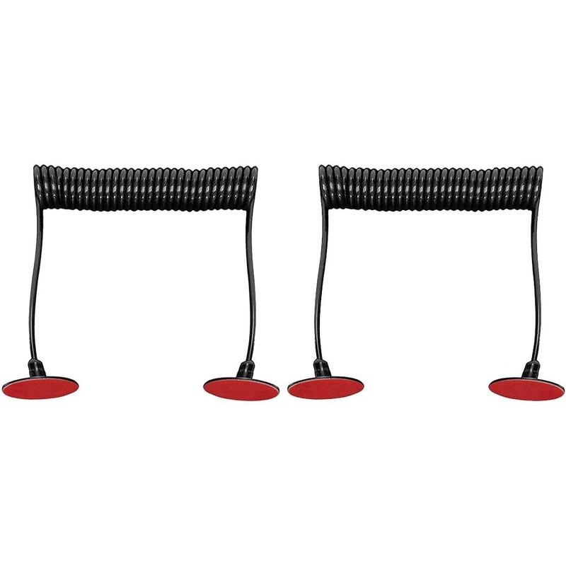 1.5M/4.9Ft Retractable Remote Control Tether-2Pcs, Remote Leash ...